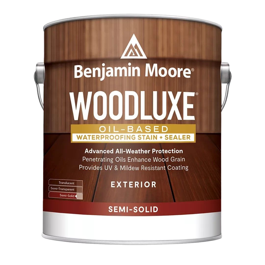 Woodluxe® Oil-Based Waterproofing Exterior Stain + Sealer - Semi-Solid ...