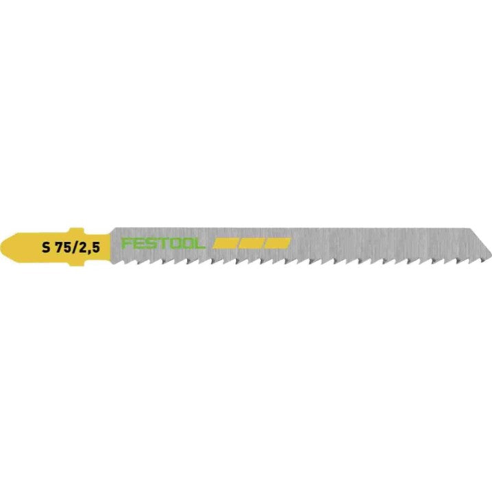 Festool Jigsaw blade S 75/2,5/25 WOOD FINE CUT | The Color House